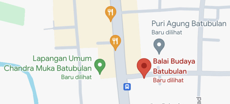 Perubahan Ruang Desa Budaya Batubulan – BaleBengong